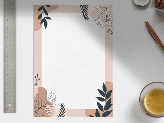 Border Design For Project Aesthetic - Infoupdate.org