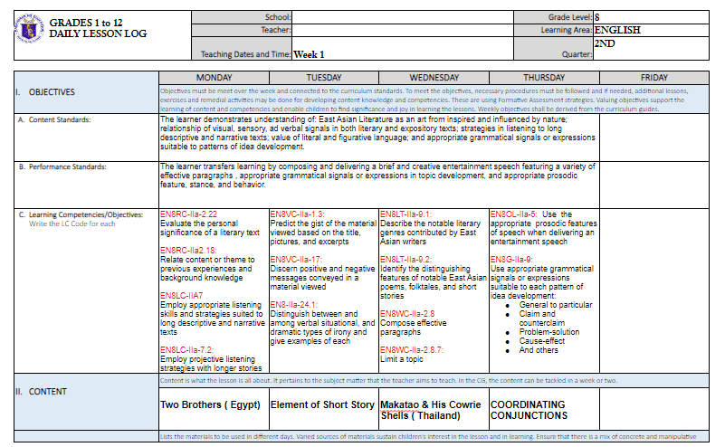 Deped Detailed Lesson Plan Format 2024 - Infoupdate.org