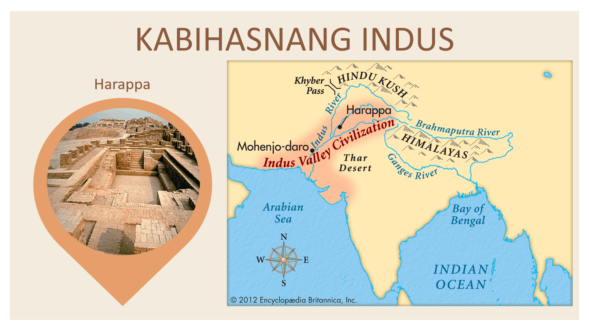 Mapa Da Civilizacao Harappan PPT KABIHASNANG INDUS By