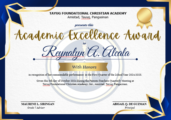Christian Award Certificate Template Free Printable Baptism