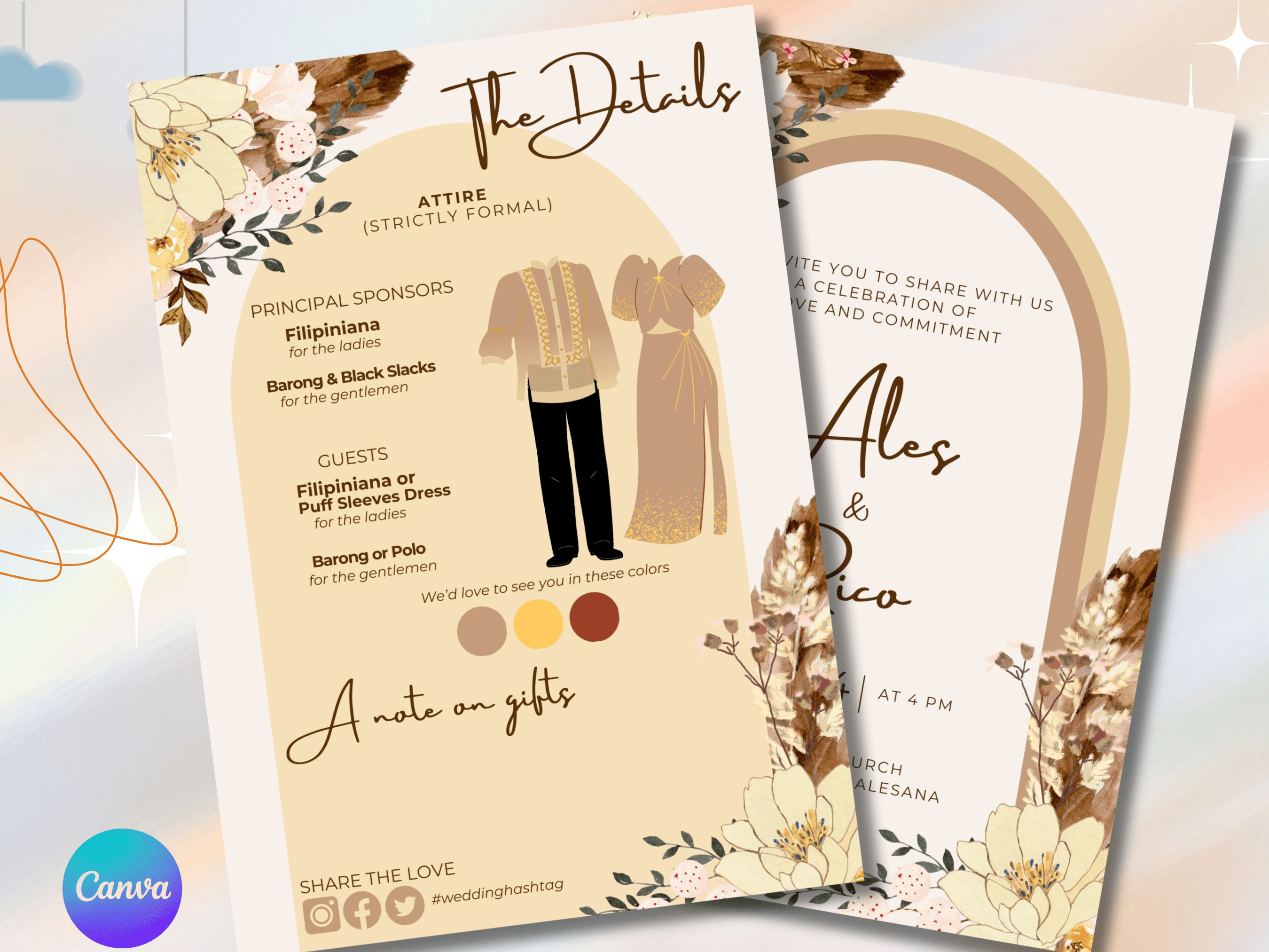 Wedding Invitation Philippines Samples Summer Forest Wedding