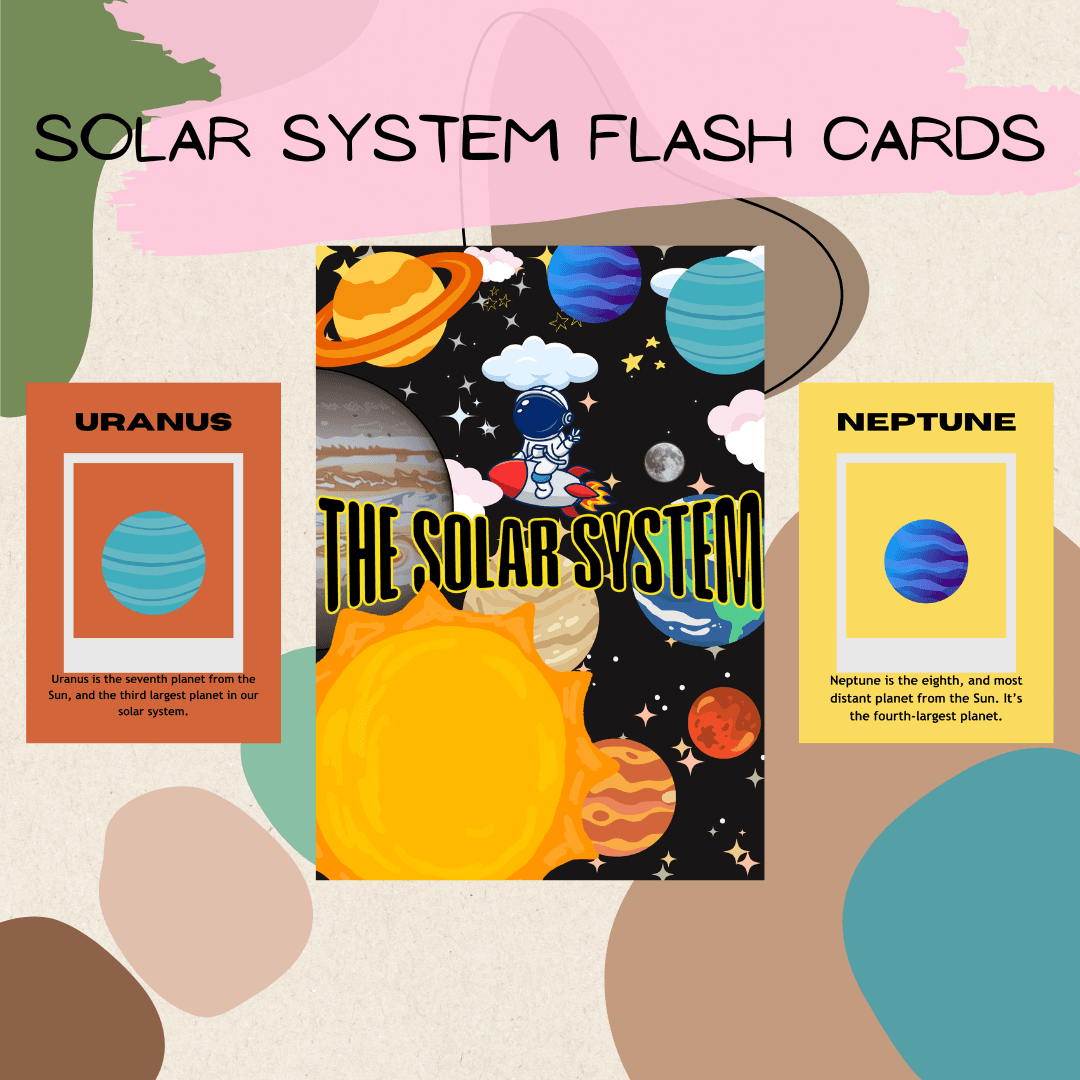 Free Printable Solar System Flashcards Free Printable