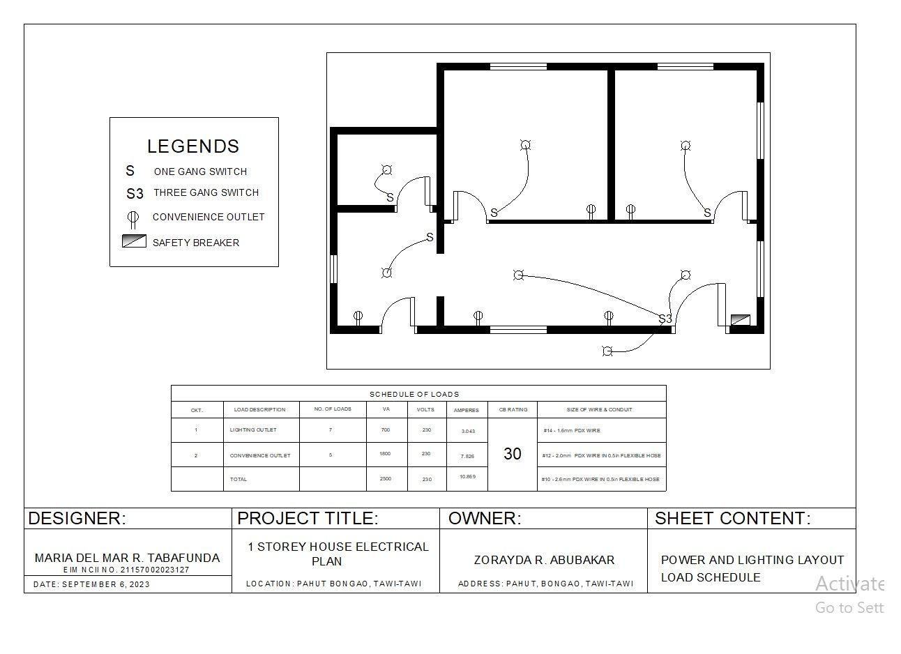Residential Electrical Floor Plan Preparing Residential Electrical