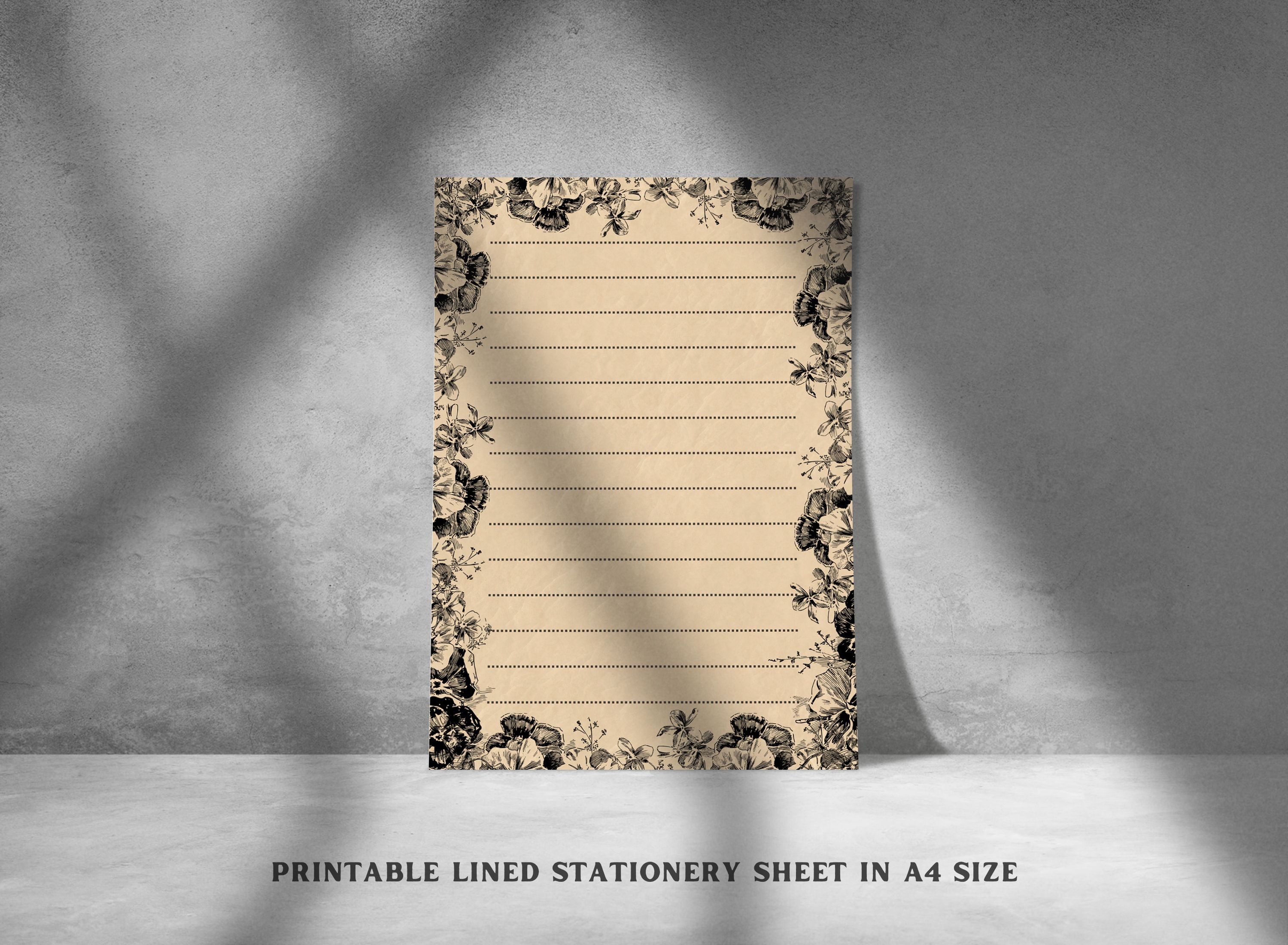 Brown Paper Stationery Printable KRAFT PAPER 250gsm 150gsm A4