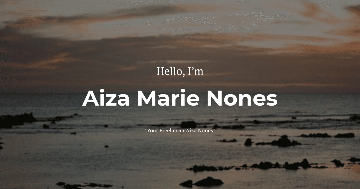 Aiza Marie Nones