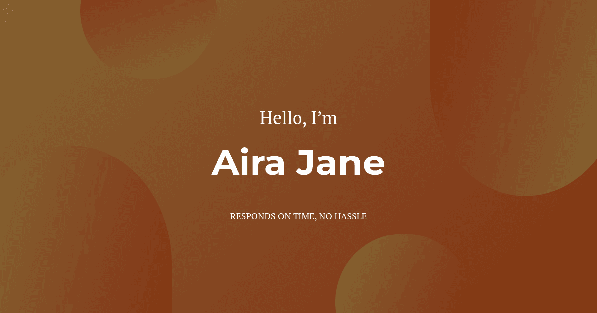 Aira Jane