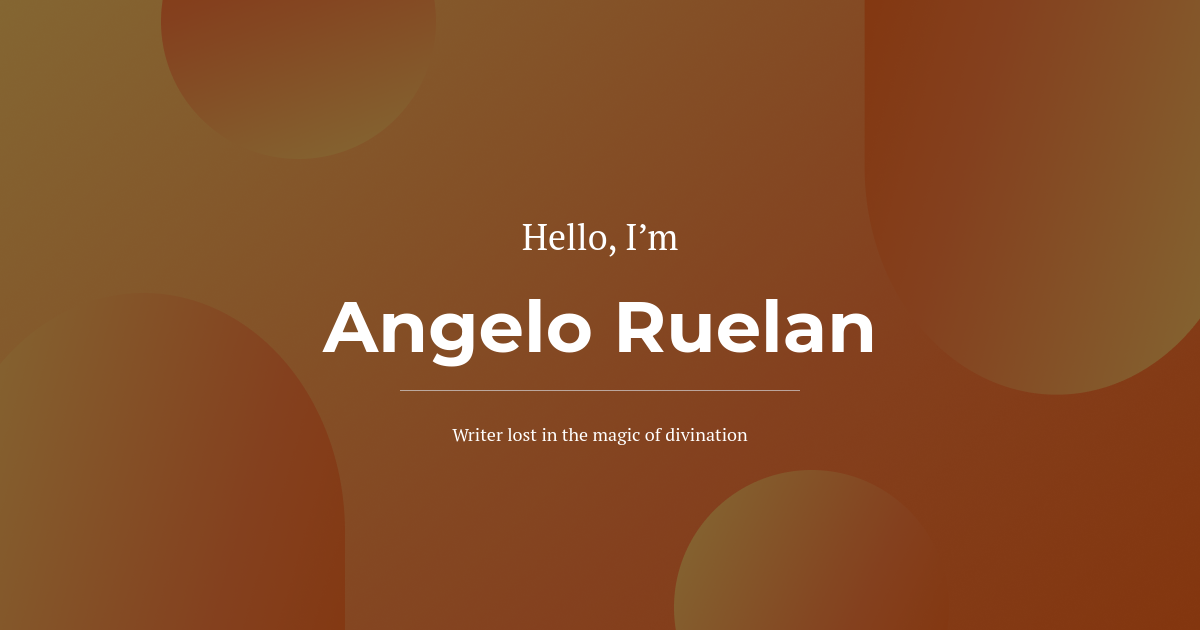 Angelo Ruelan