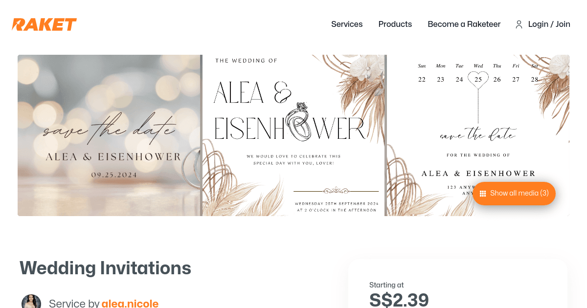 Wedding Invitations by alea.nicole - Raket.PH