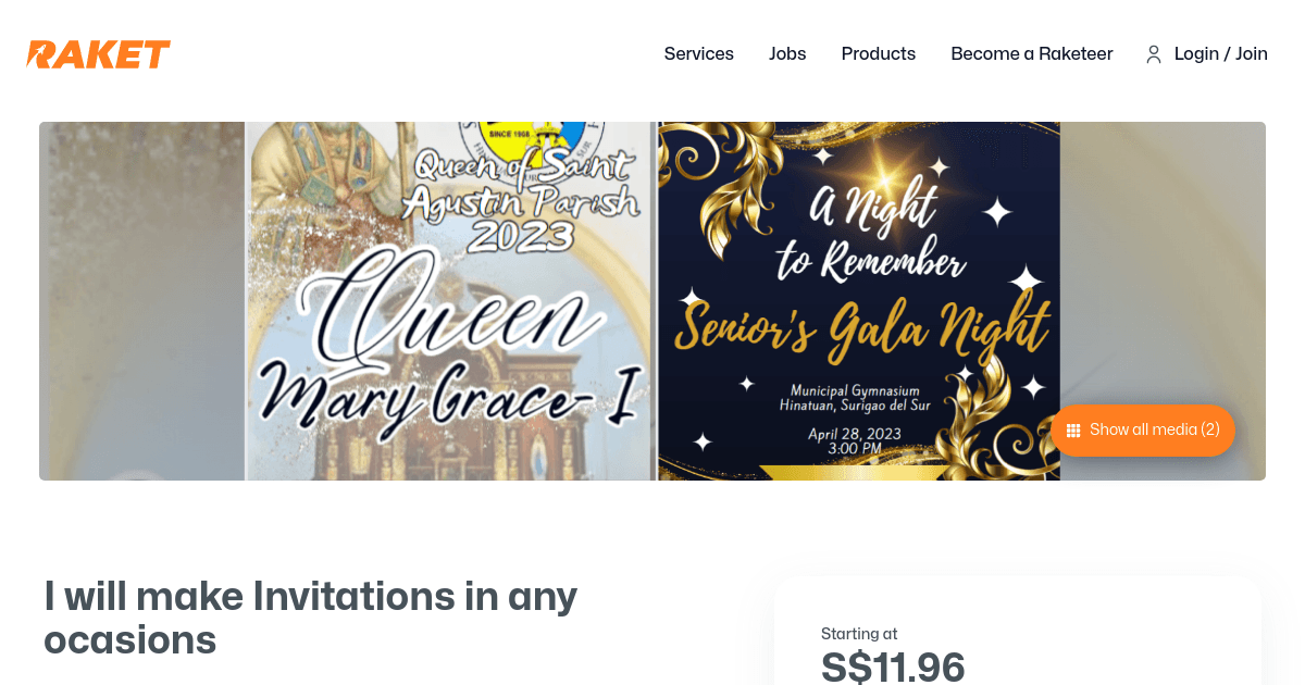 I will make Invitations in any ocasions by alexandrovich03057 - Raket.PH