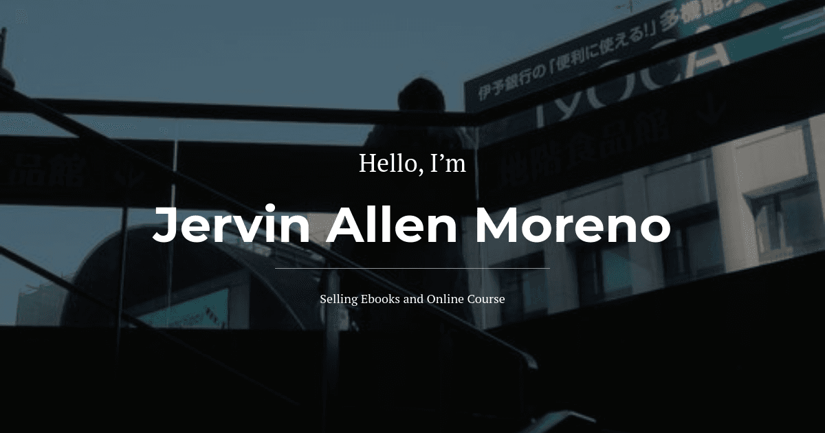 Jervin Allen Moreno