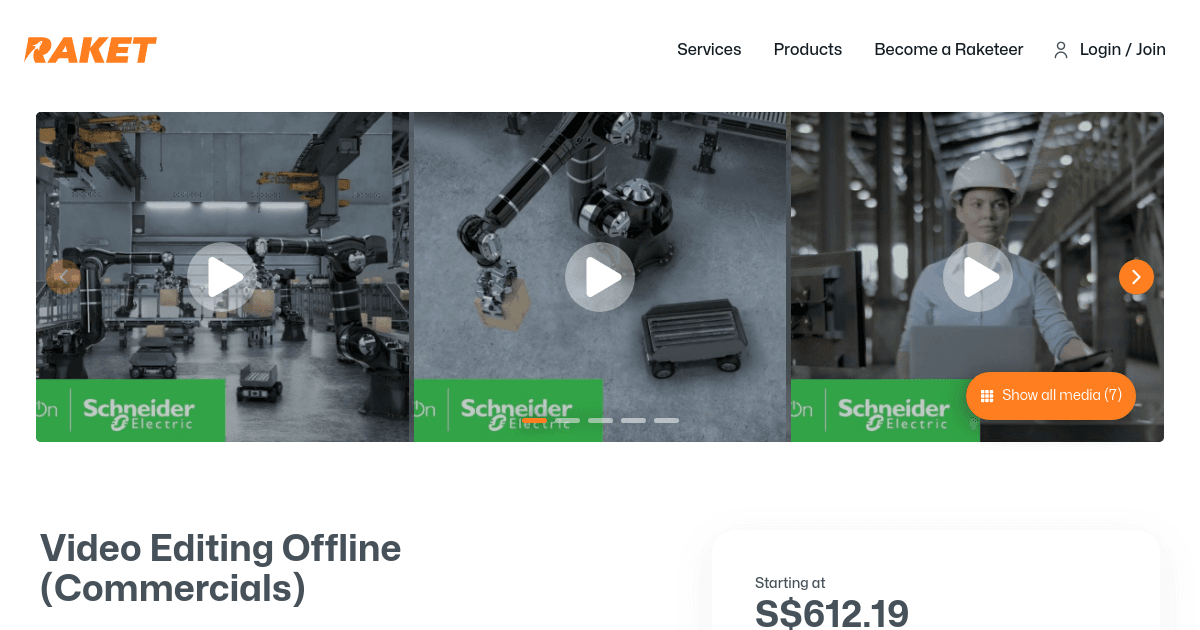 Video Editing Offline (Commercials) by alsenestrella - Raket.PH
