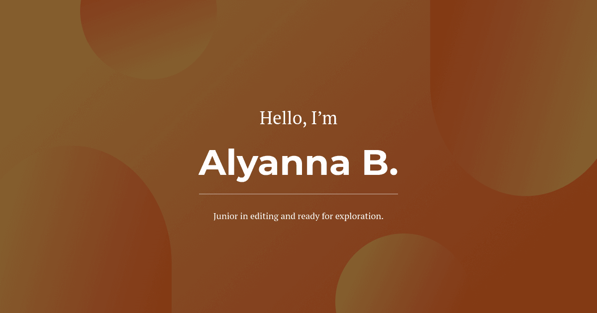 Alyanna B.