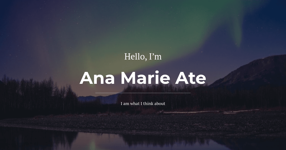 Ana Marie Ate