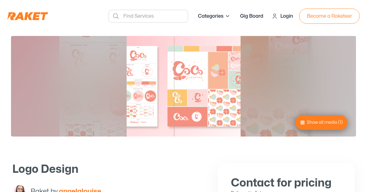 Logo Design by angelalouise - Raket.PH