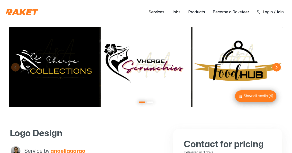 Logo Design by angeliagarao - Raket.PH