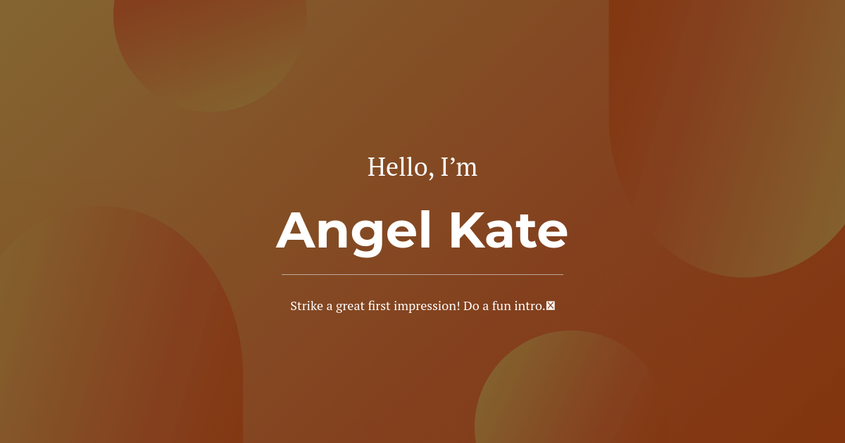 Angel Kate