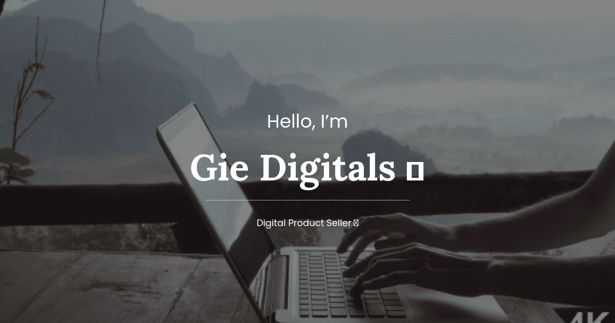 Gie Digitals 🌼