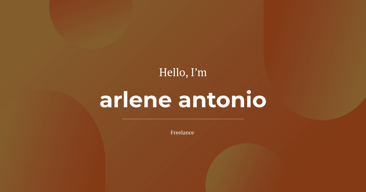 Arlene Antonio
