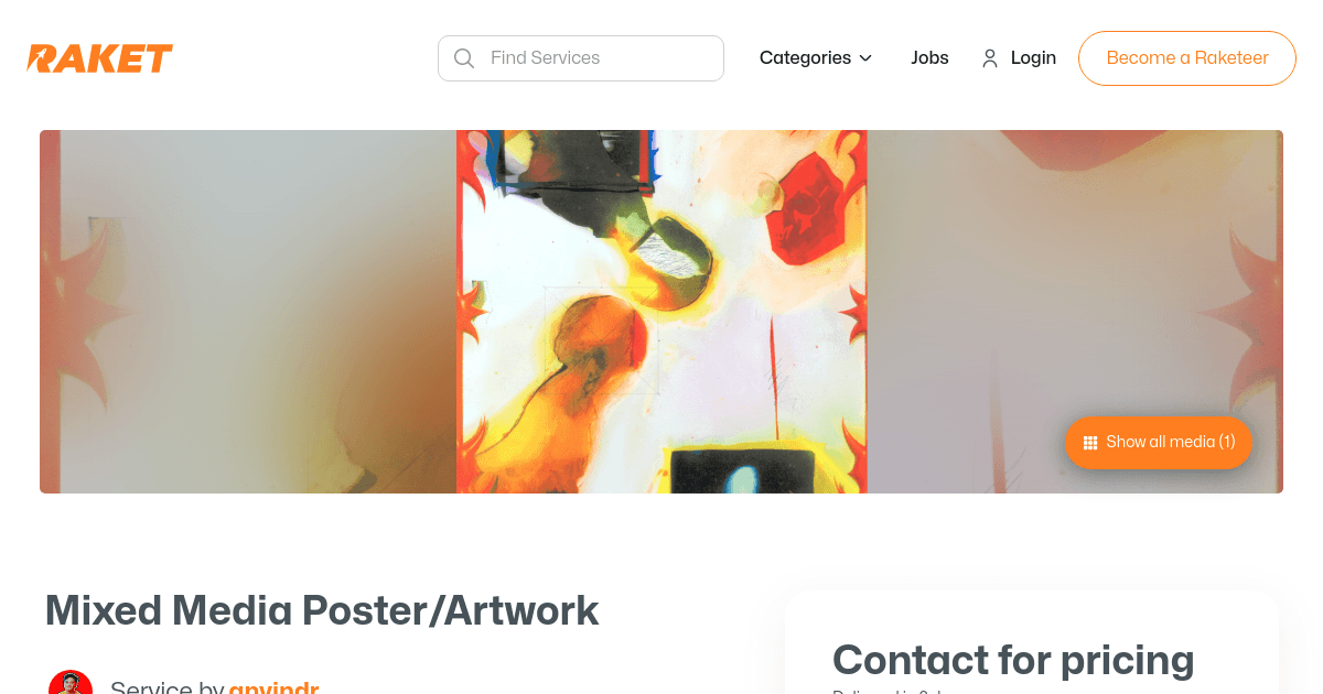 Mixed Media Poster/Artwork by anvindr - Raket.PH