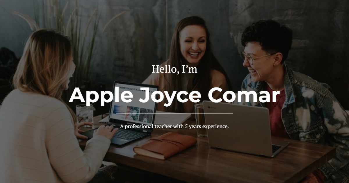 Apple Joyce Comar