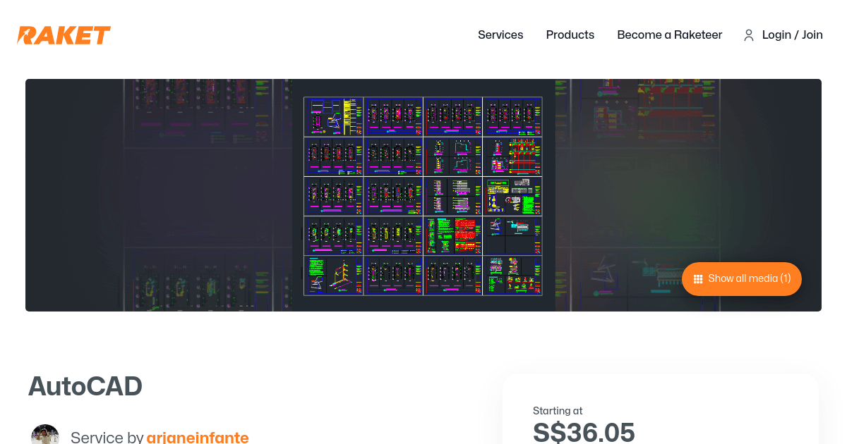 AutoCAD by arjaneinfante - Raket.PH