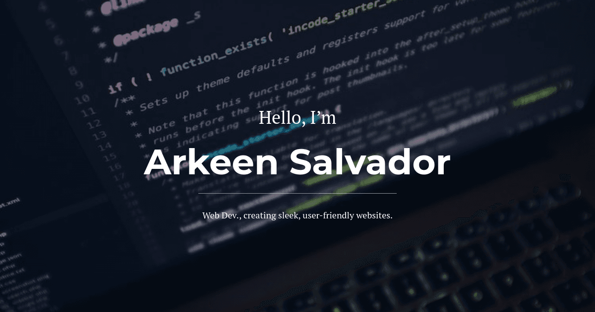 Arkeen Salvador