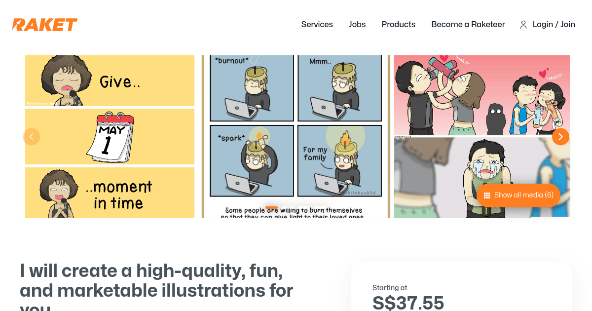 I will create a high-quality, fun, and marketable illustrations for you ...