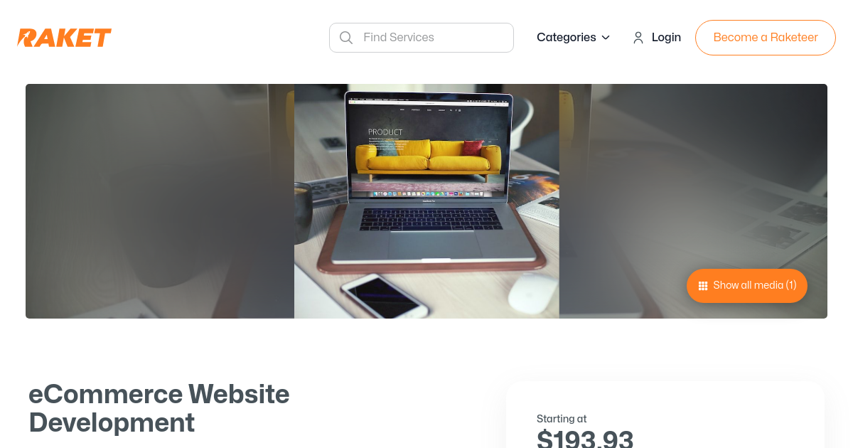 eCommerce Website Development by armandostacruziii - Raket.PH