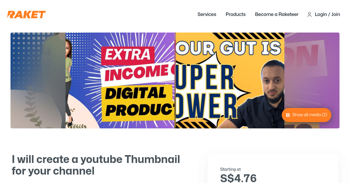 I will create a youtube Thumbnail for your channel by artech_creatives - Raket.PH