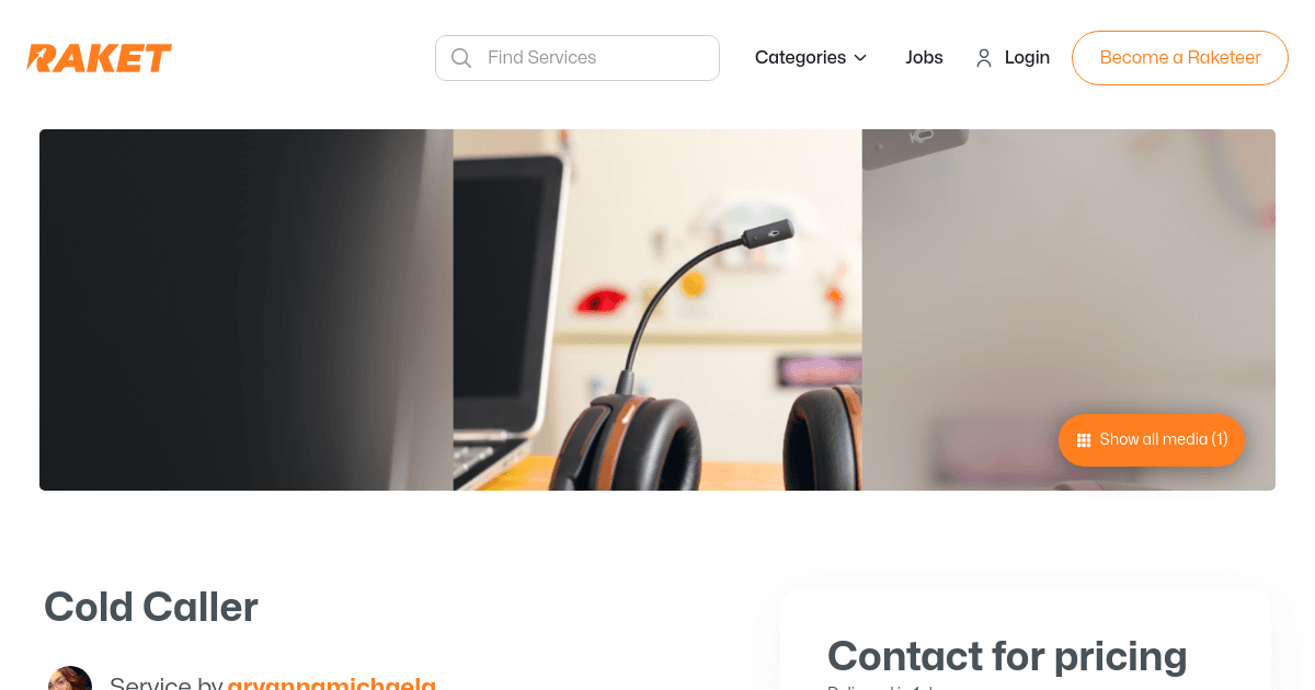 Cold Caller by aryannamichaela - Raket.PH