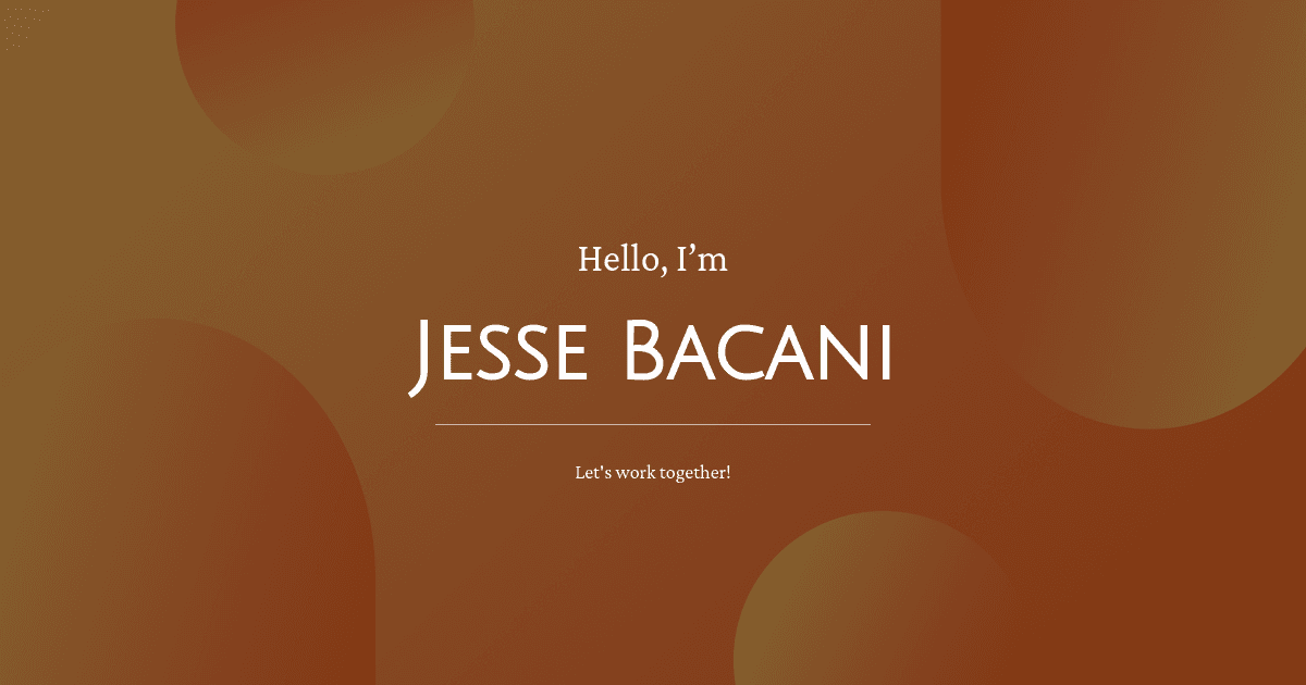 Jesse Bacani