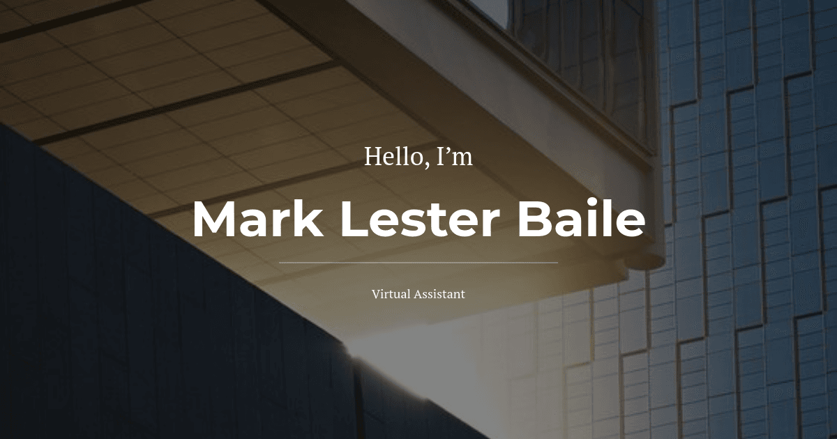 Mark Lester Baile