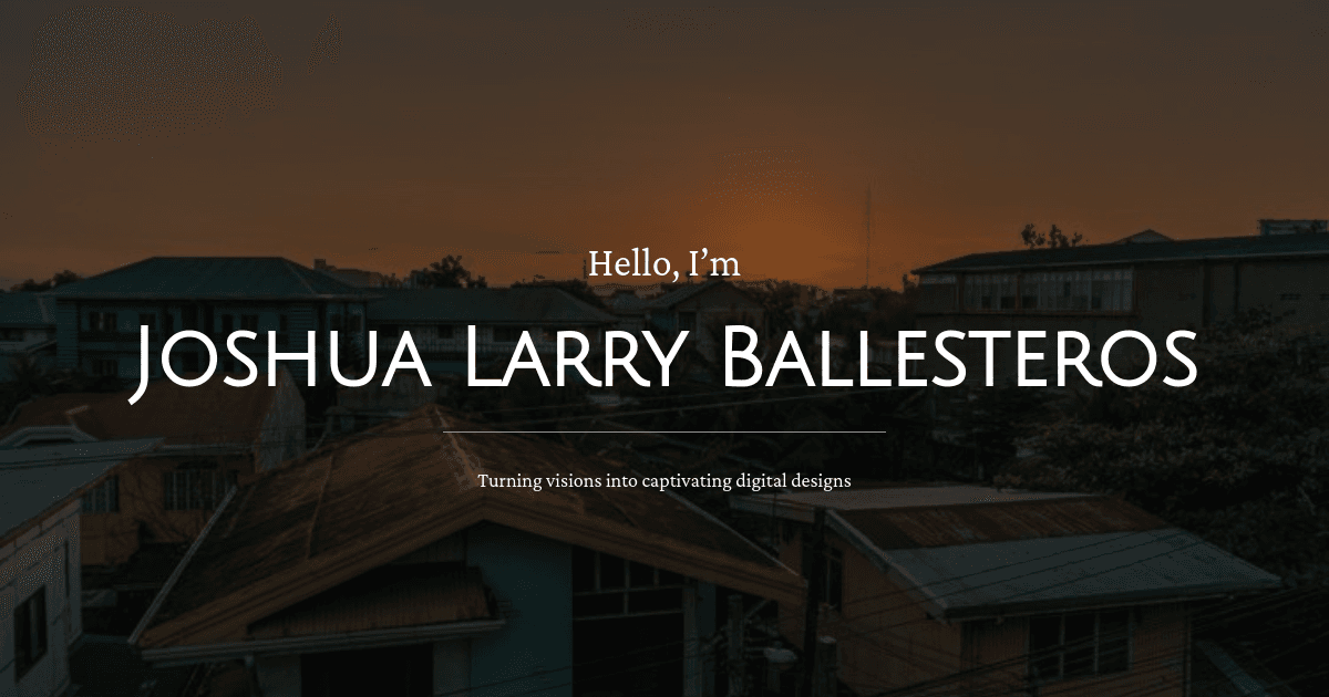 Joshua Larry Ballesteros
