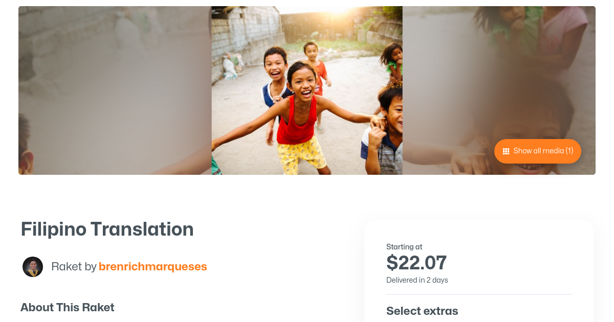 Filipino Translation by brenrichmarqueses - Raket.PH