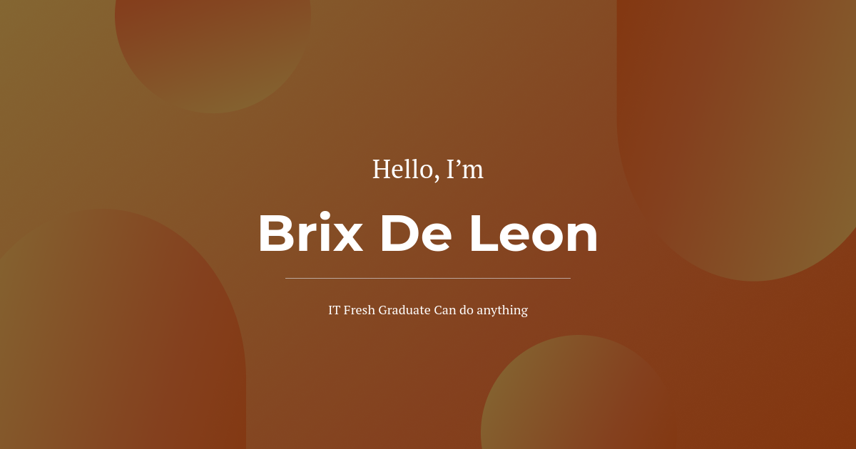 Brix De Leon