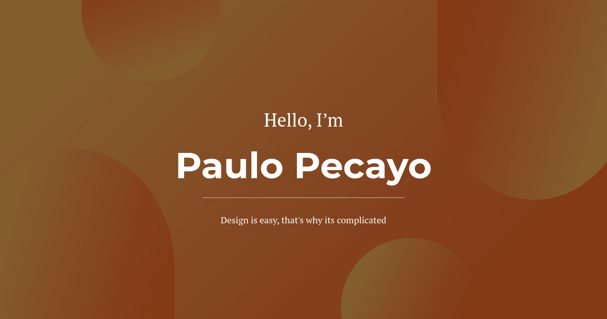 Paulo Pecayo