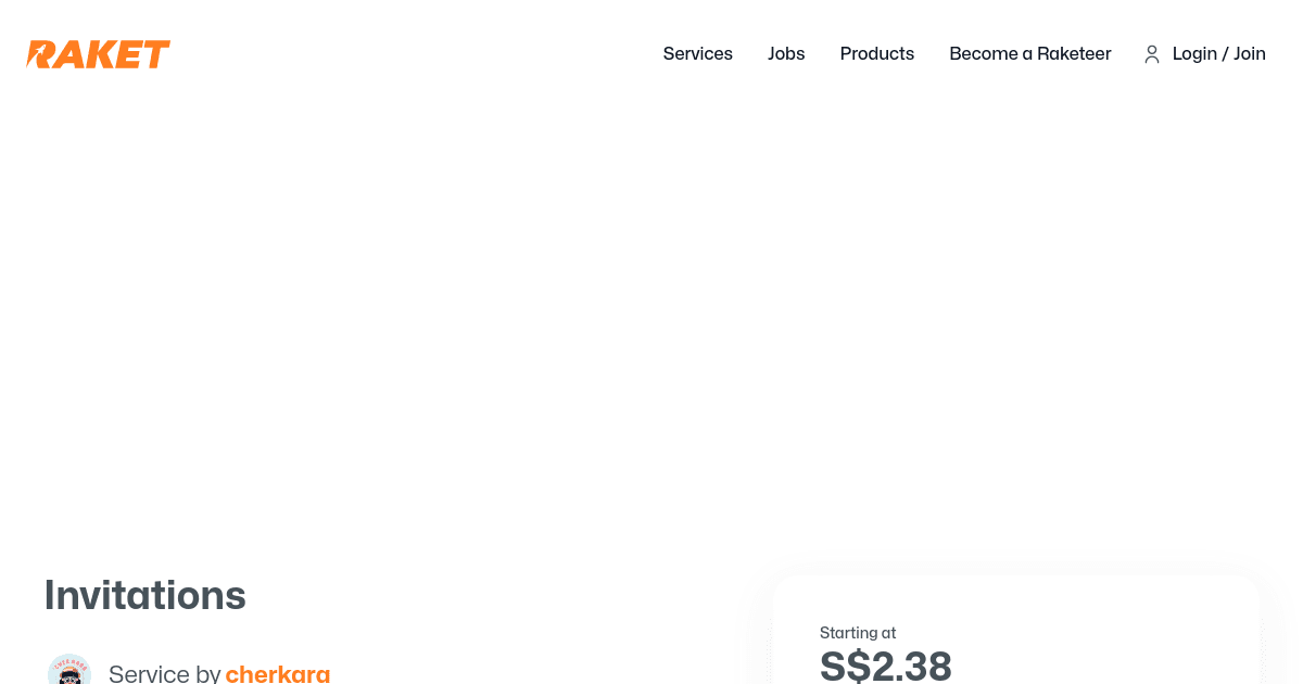 Invitations by cherkara - Raket.PH