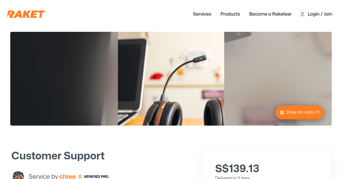 Customer Support by chiee - Raket.PH