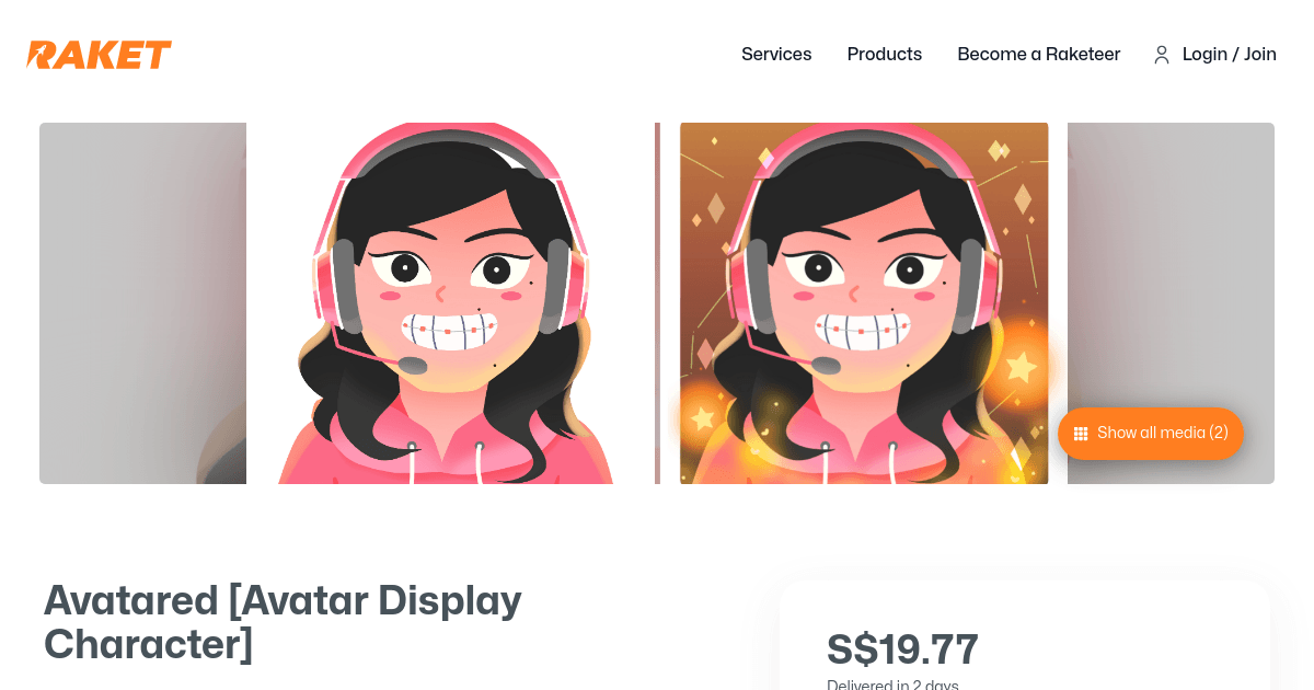 Avatared [Avatar Display Character] by chizaki - Raket.PH