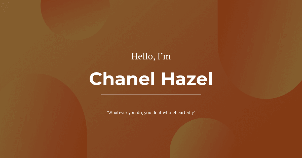Chanel Hazel