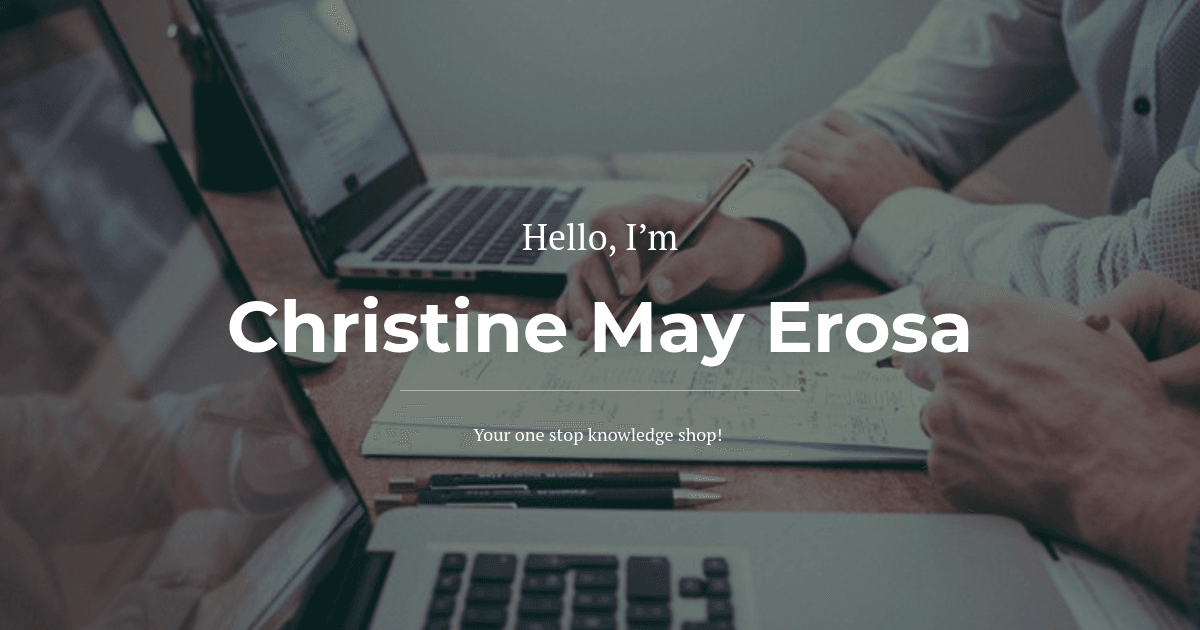 Christine May Erosa