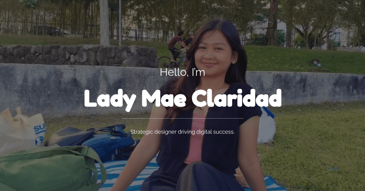 Lady Mae Claridad