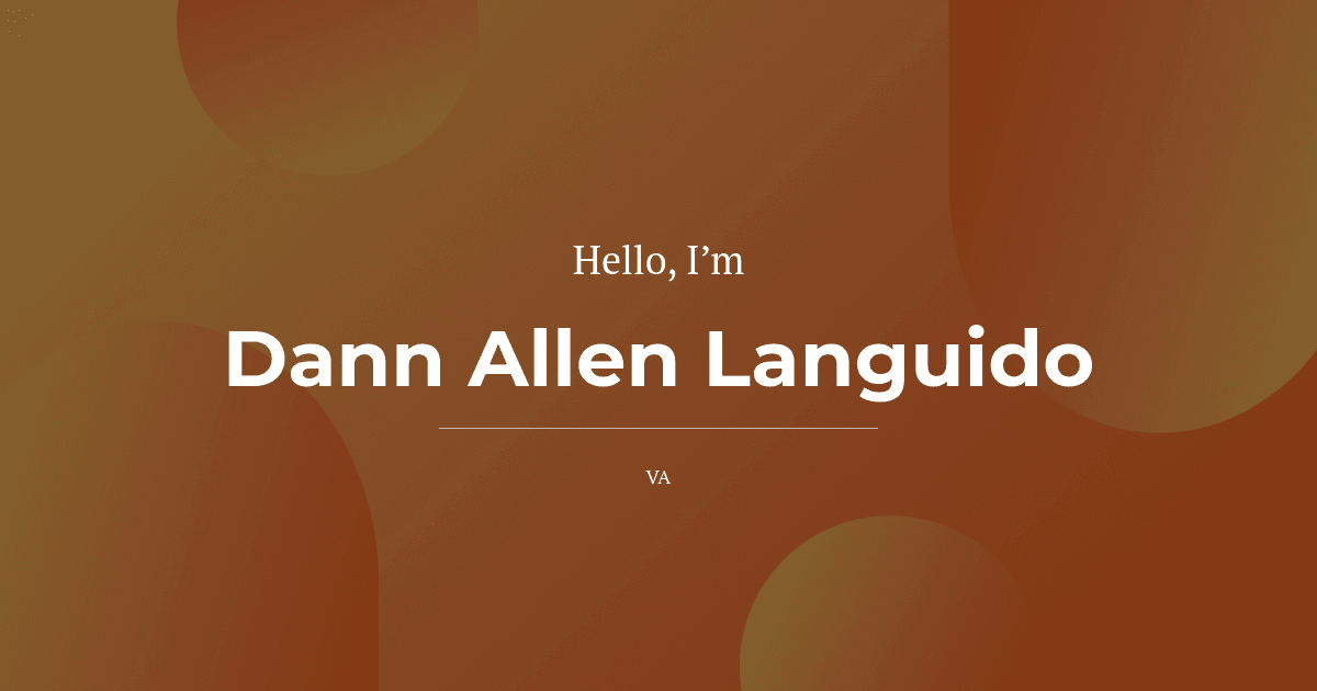 Dann Allen Languido