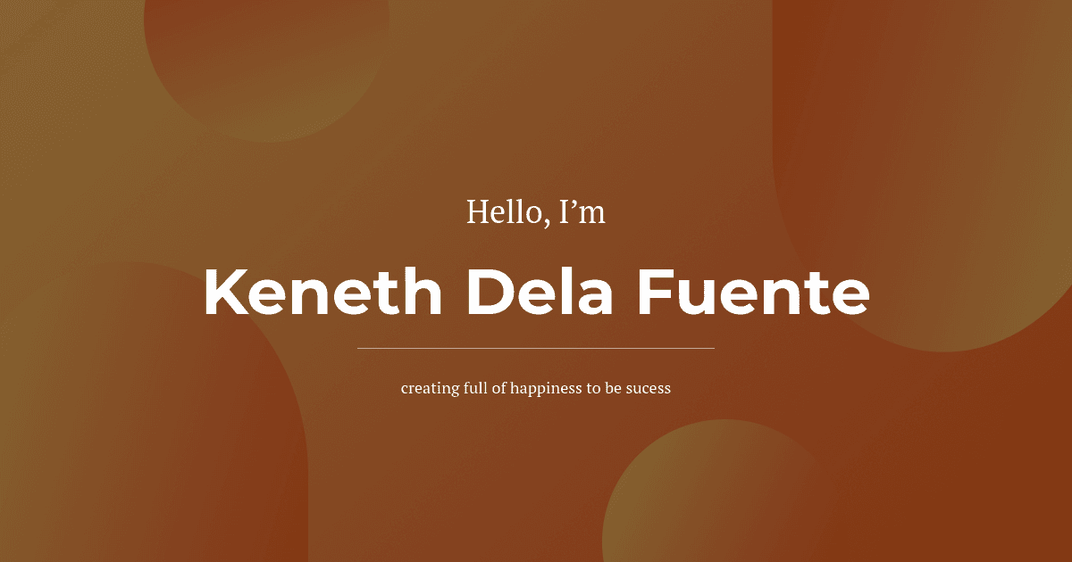 Keneth Dela Fuente