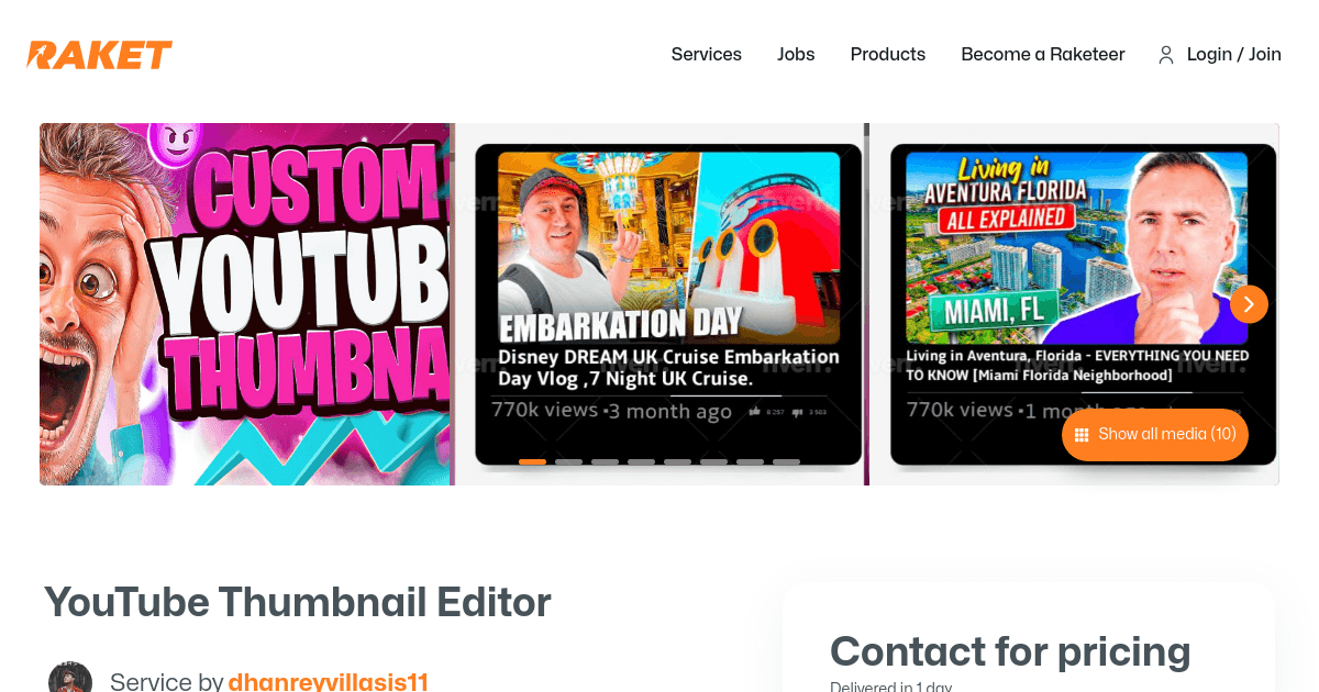 YouTube Thumbnail Editor by dhanreyvillasis11 - Raket.PH