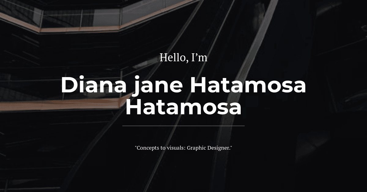 Diana jane Hatamosa Hatamosa
