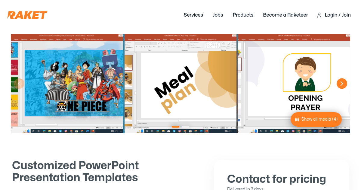 Customized PowerPoint Presentation Templates by digitalcreativesbynami ...