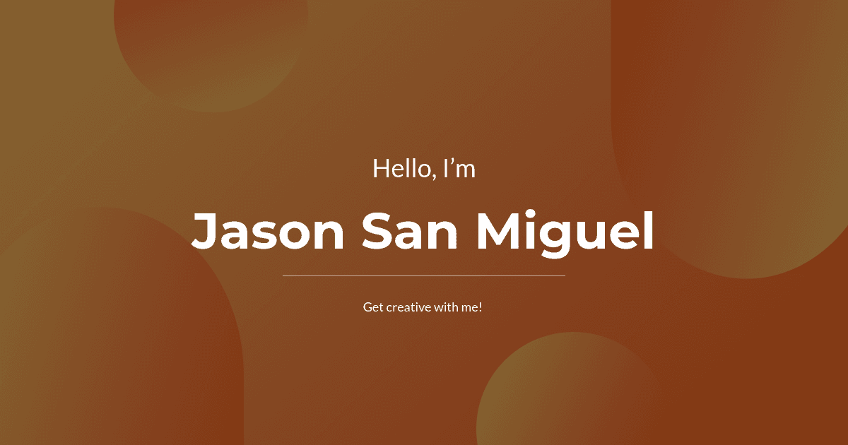 Jason San Miguel