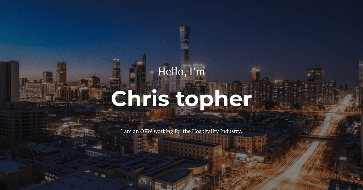 Chris topher