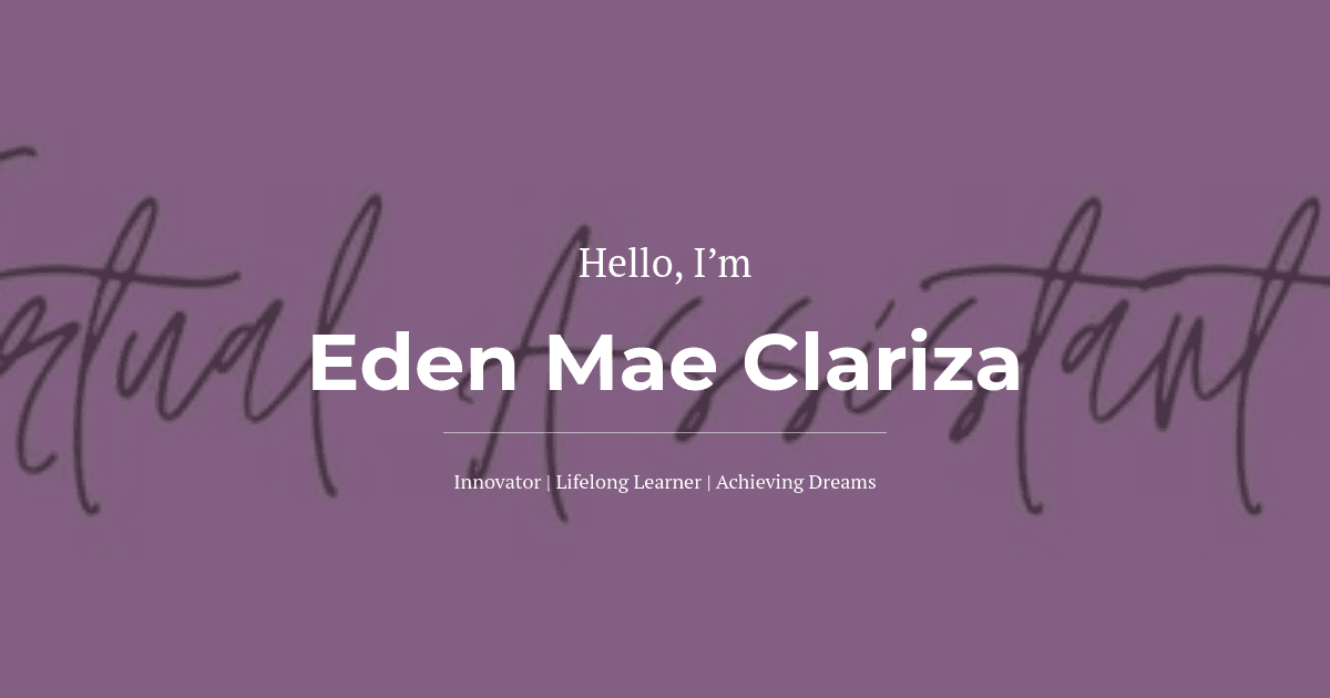 Eden Mae Clariza